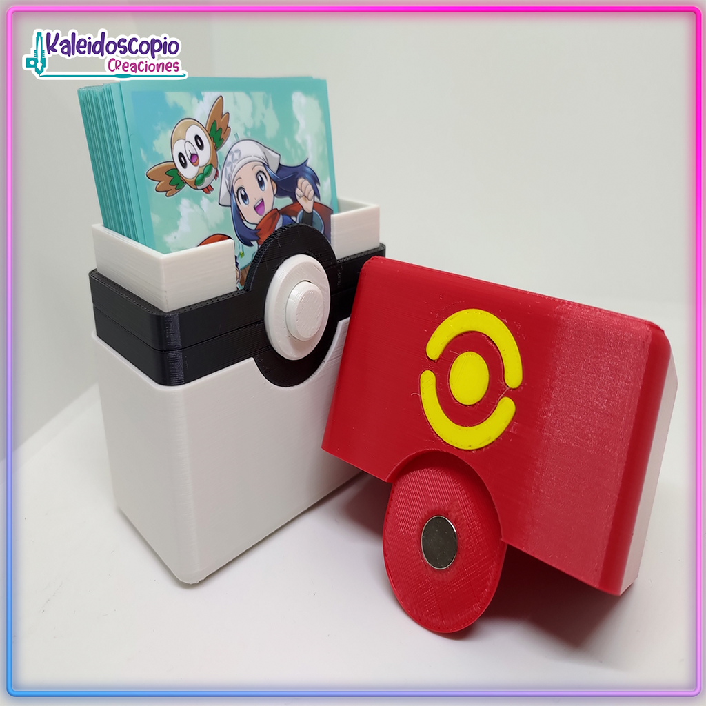 Deck box Pokeball Acopio Ball – Kaleidoscopio Creaciones