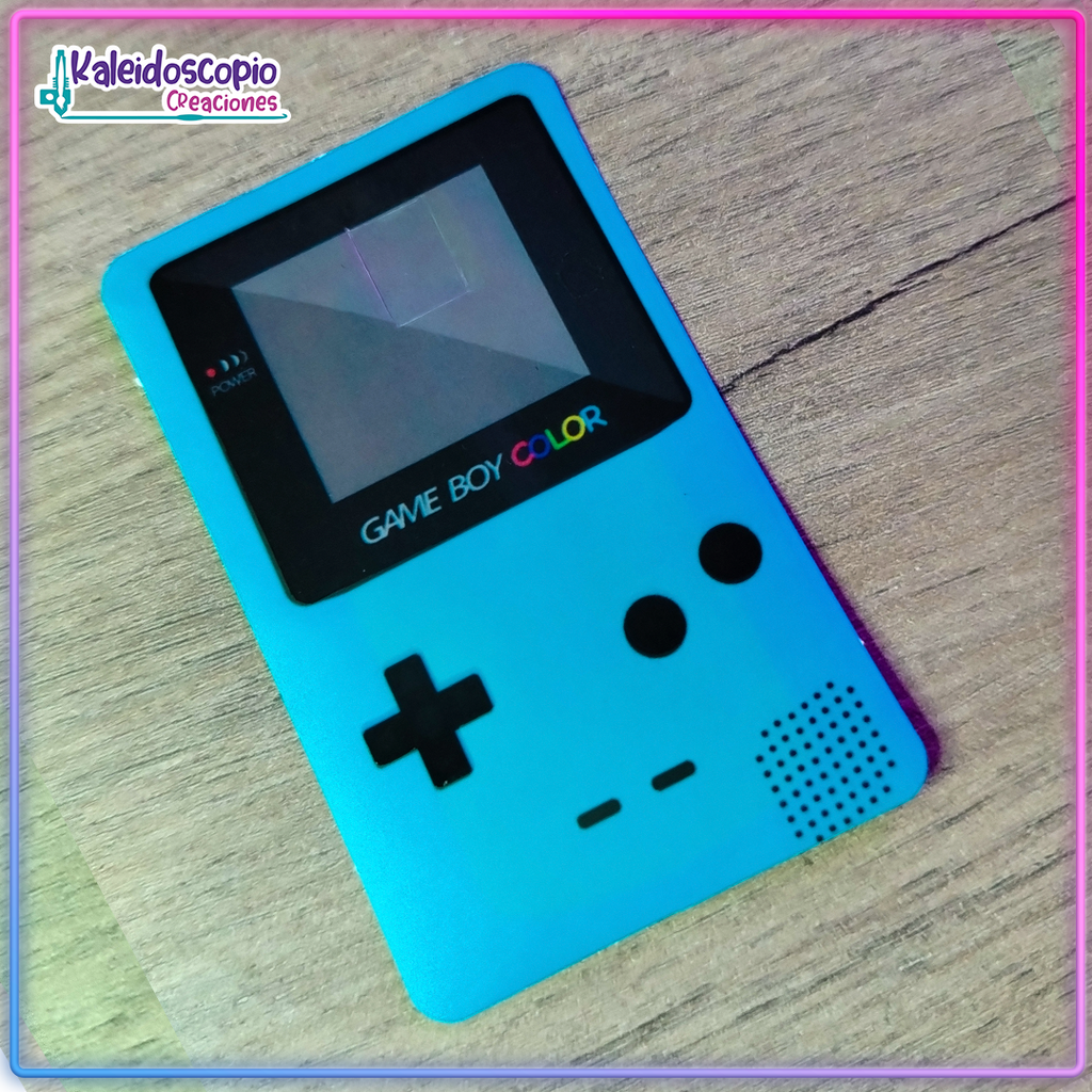 Game boy colorSticker para tarjeta – Kaleidoscopio Creaciones