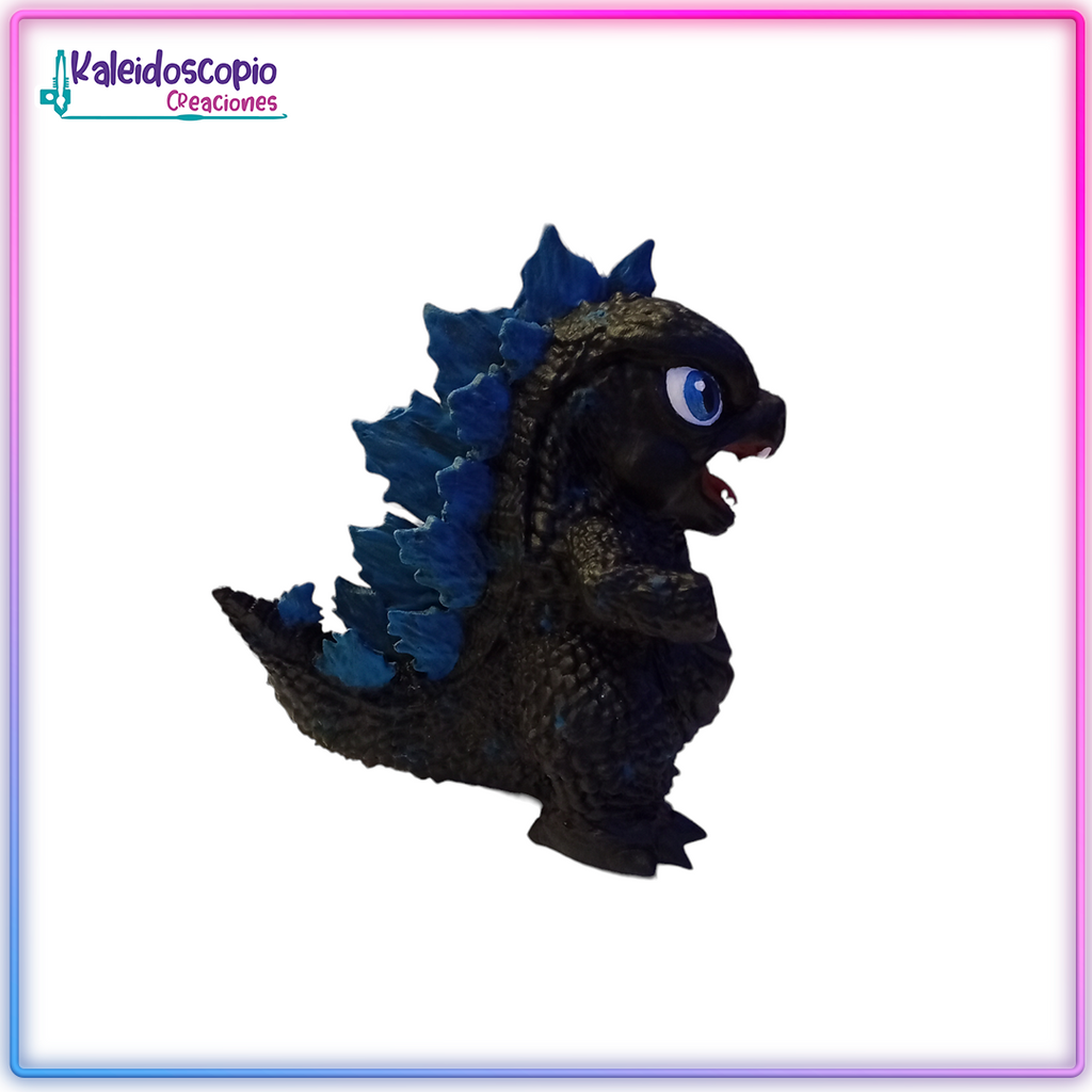 Godzilla Chibi Espinas Azules - Mini Figuras - Godzilla – Kaleidoscopio ...