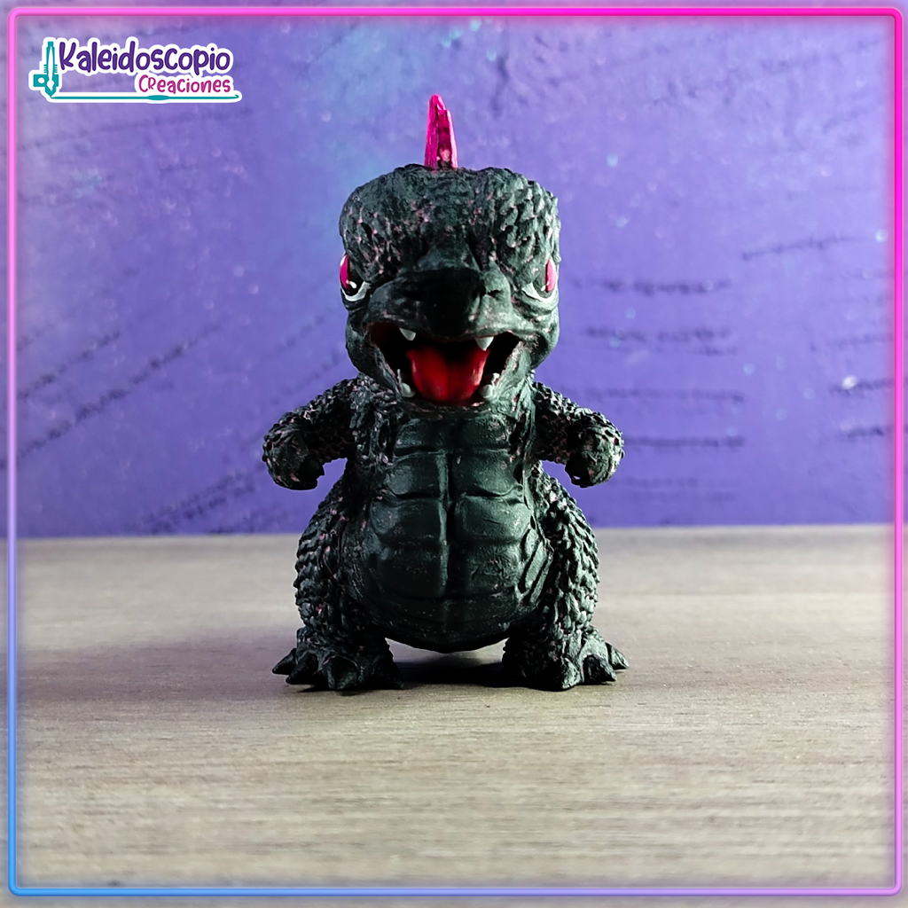 Godzilla Chibi Espinas Rosas - Mini Figuras - Godzilla – Kaleidoscopio ...