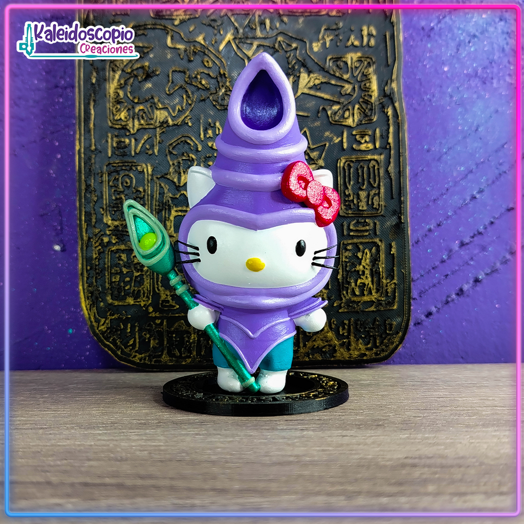 Hello Kitty, Dark Magician – Kaleidoscopio Creaciones