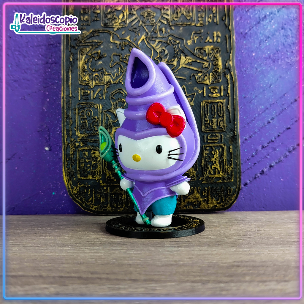 Hello Kitty, Dark Magician – Kaleidoscopio Creaciones