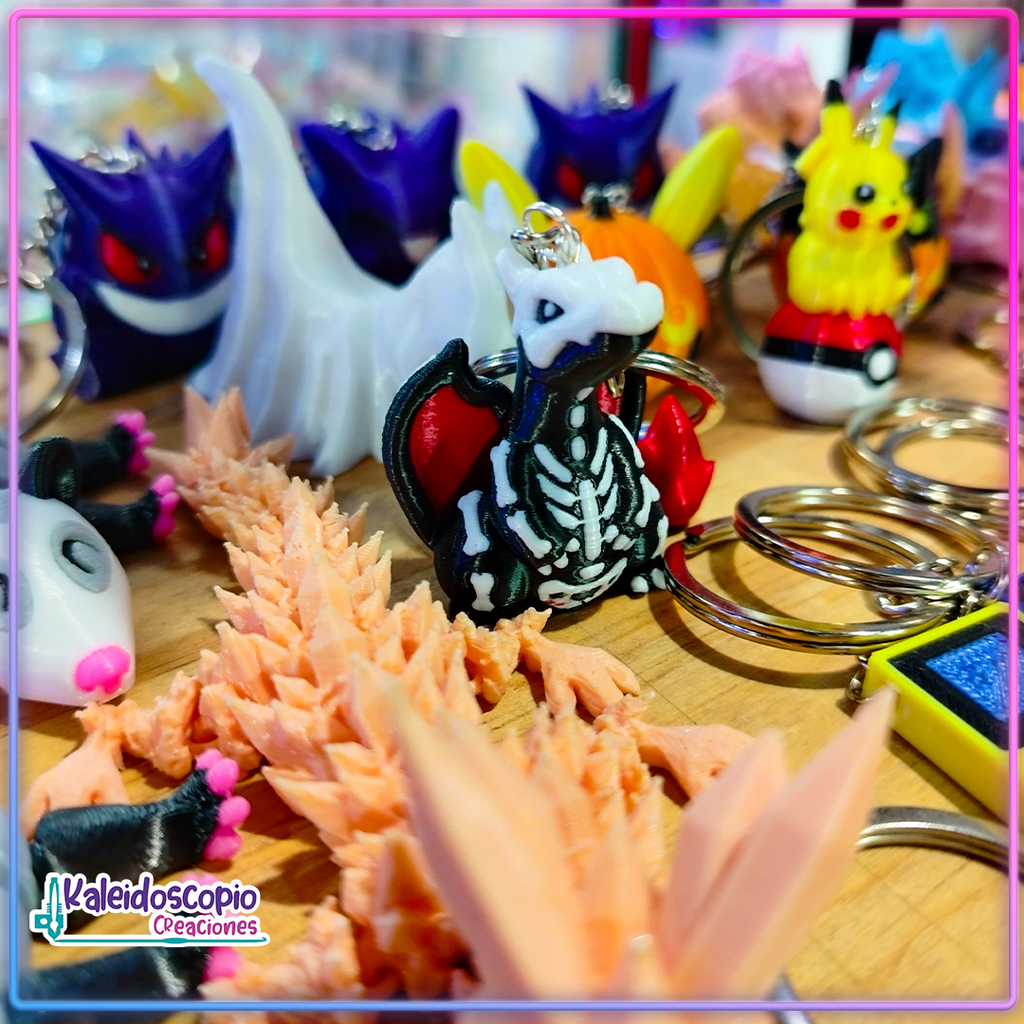 Halloween llavero Charizard – Kaleidoscopio Creaciones