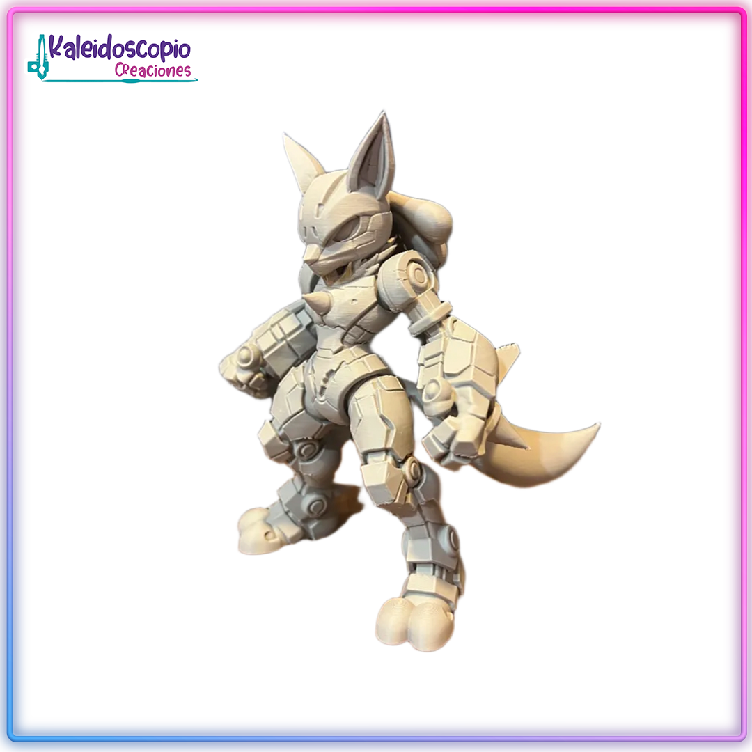Mecha Lucario – Kaleidoscopio Creaciones