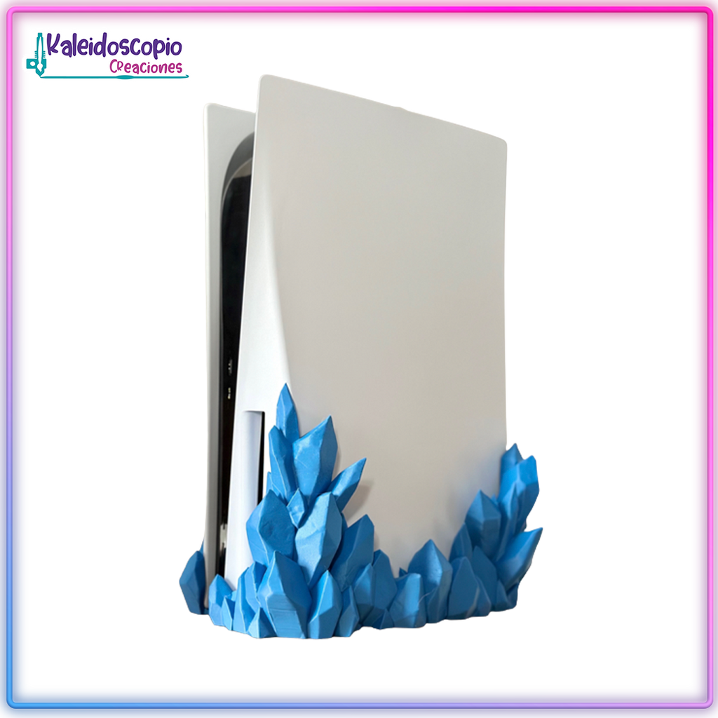Playstation 5 Crystal Stand – Kaleidoscopio Creaciones