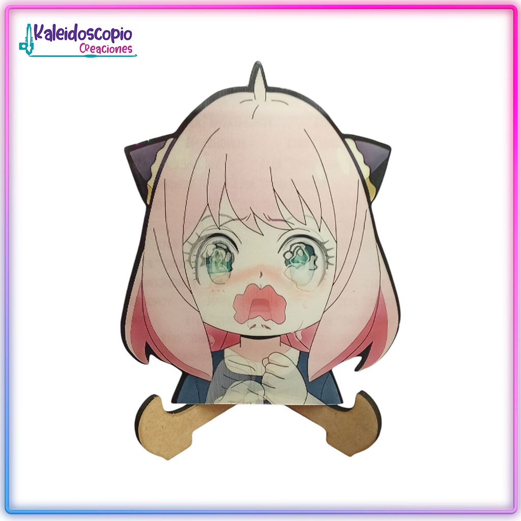 Anya Forger Sticker 3D – Kaleidoscopio Creaciones