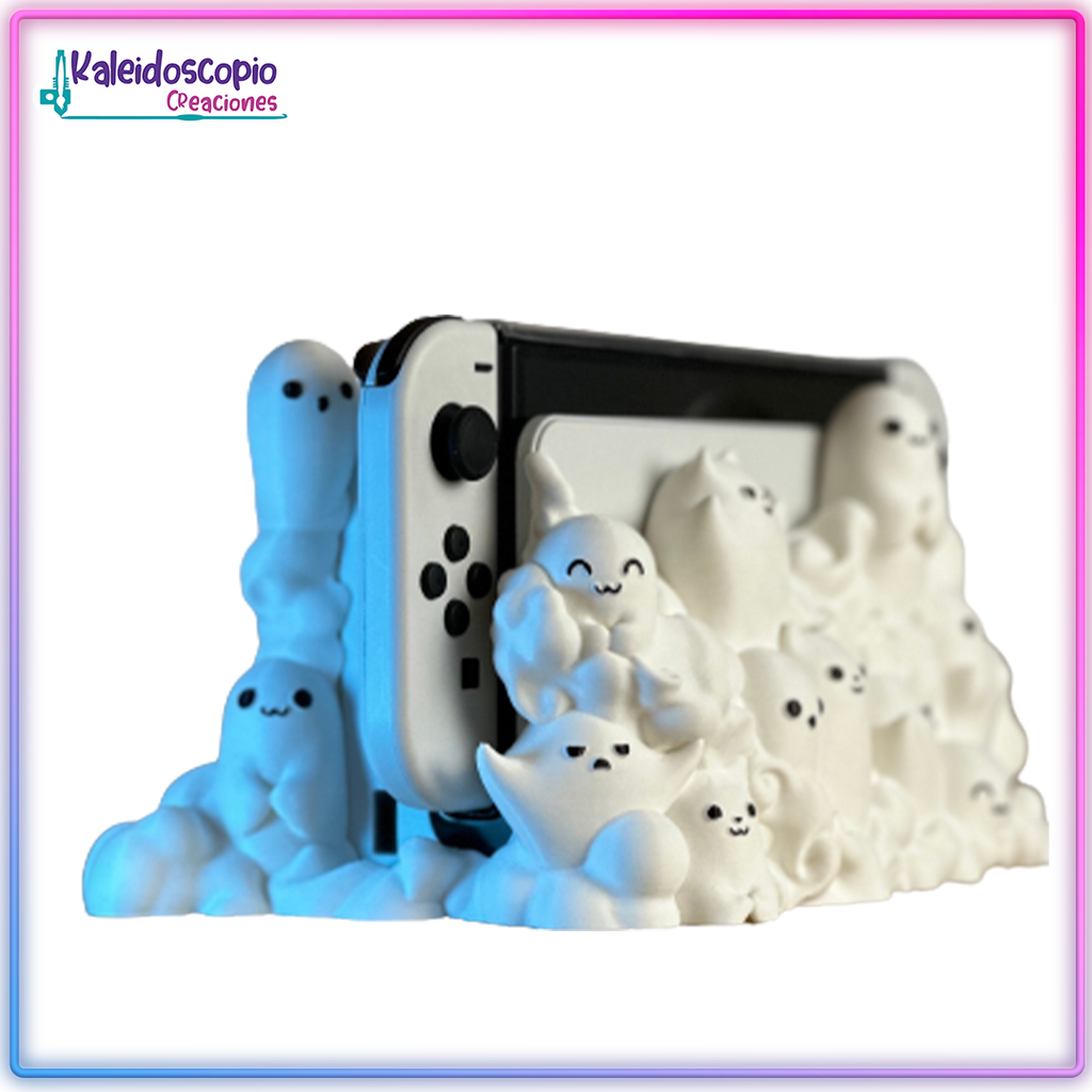 Nintendo Switch Ghost Dock – Kaleidoscopio Creaciones