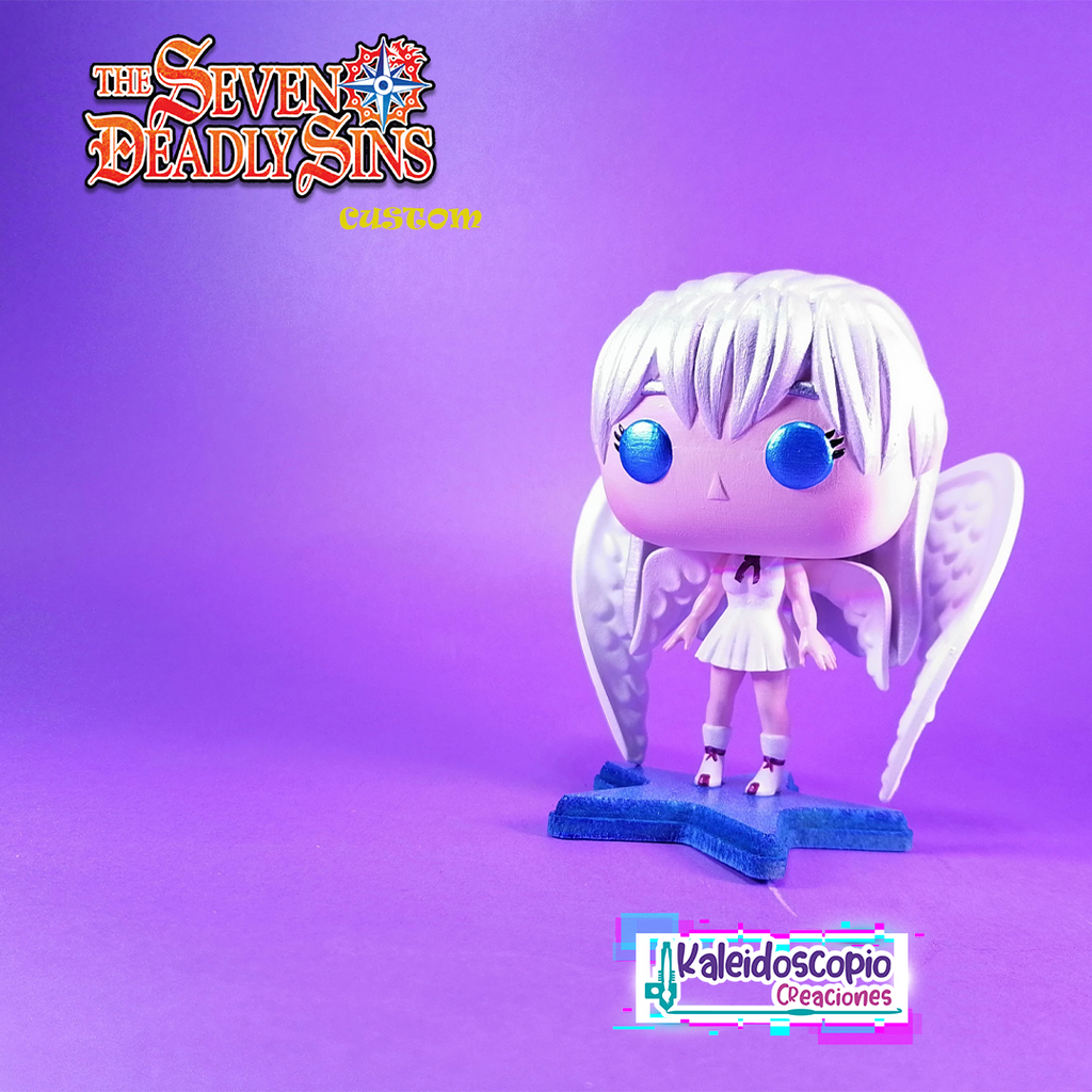 Elizabeth Forma Diosa Custom Pop – Kaleidoscopio Creaciones