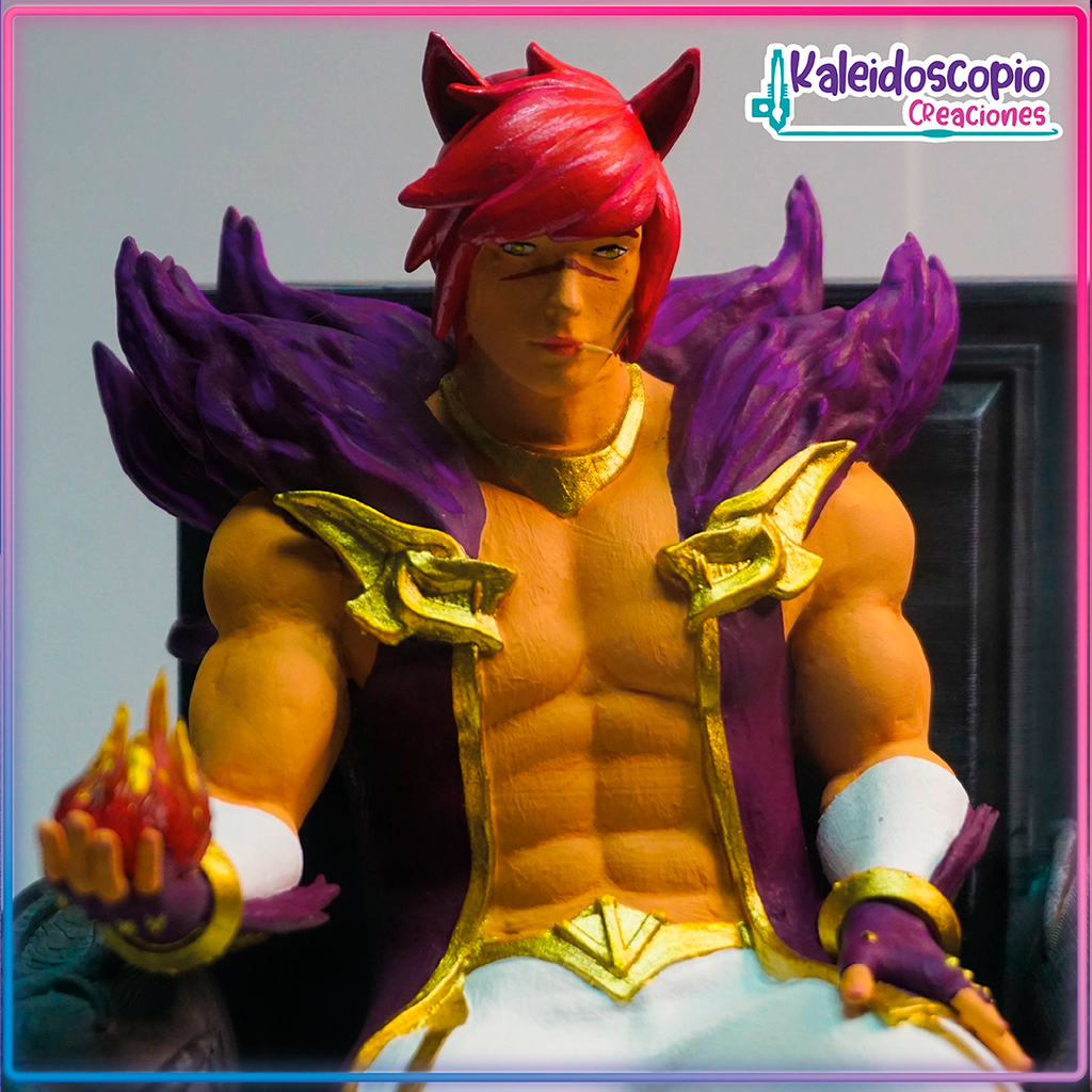 Sett League of legends - Figura Custom – Kaleidoscopio Creaciones