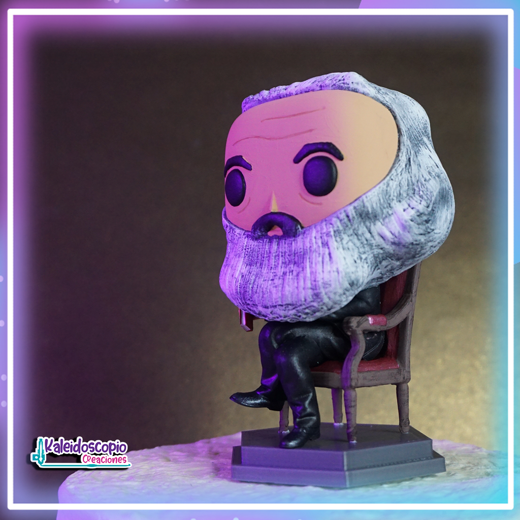 Karl Marx Custom Pop! – Kaleidoscopio Creaciones