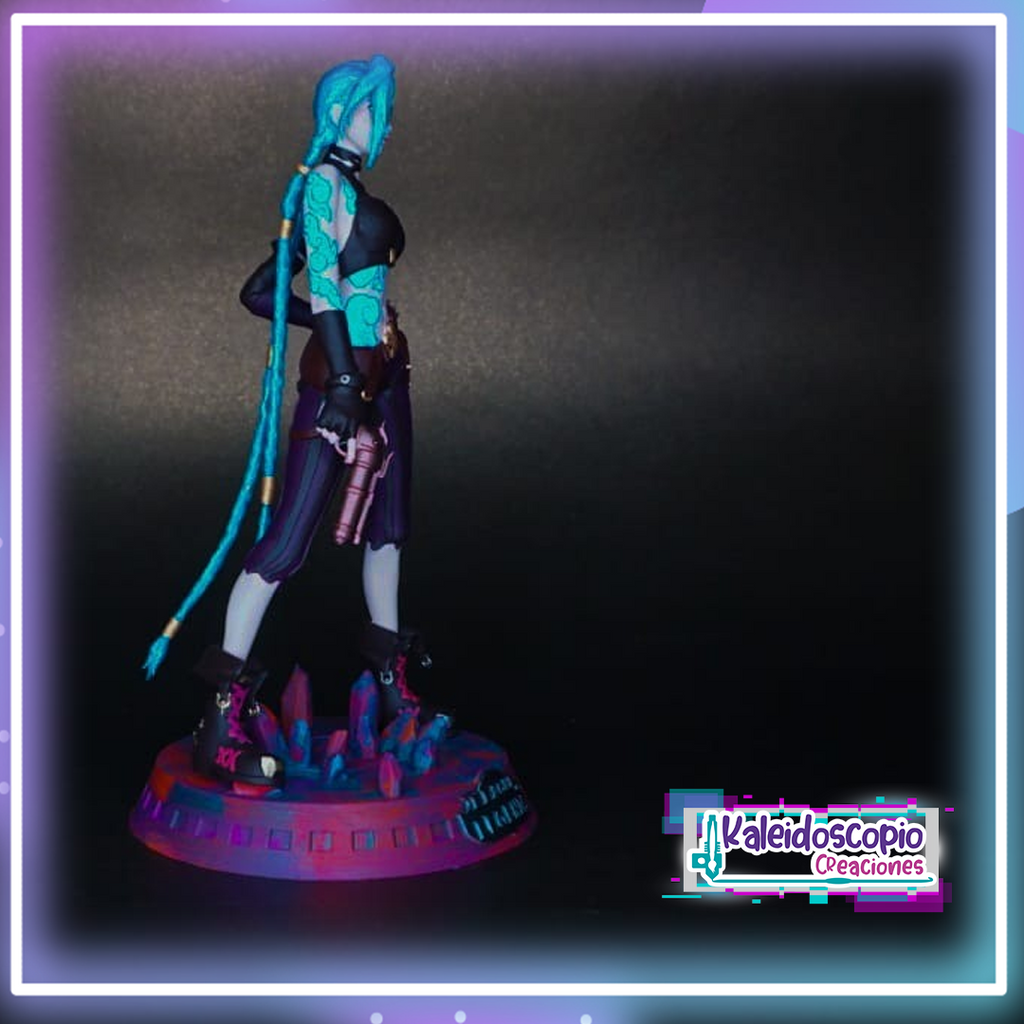 Jinx, Arcane - League Of Legends Coleccionable Custom – Kaleidoscopio ...