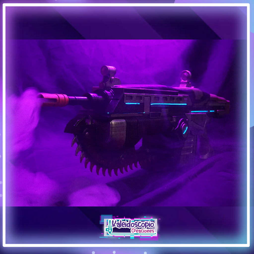 Lancer Gears Of Wars Prop Cosplay – Kaleidoscopio Creaciones