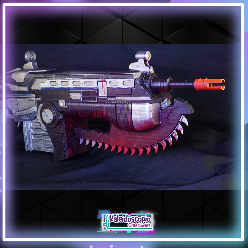 Lancer Gears Of Wars Prop Cosplay – Kaleidoscopio Creaciones