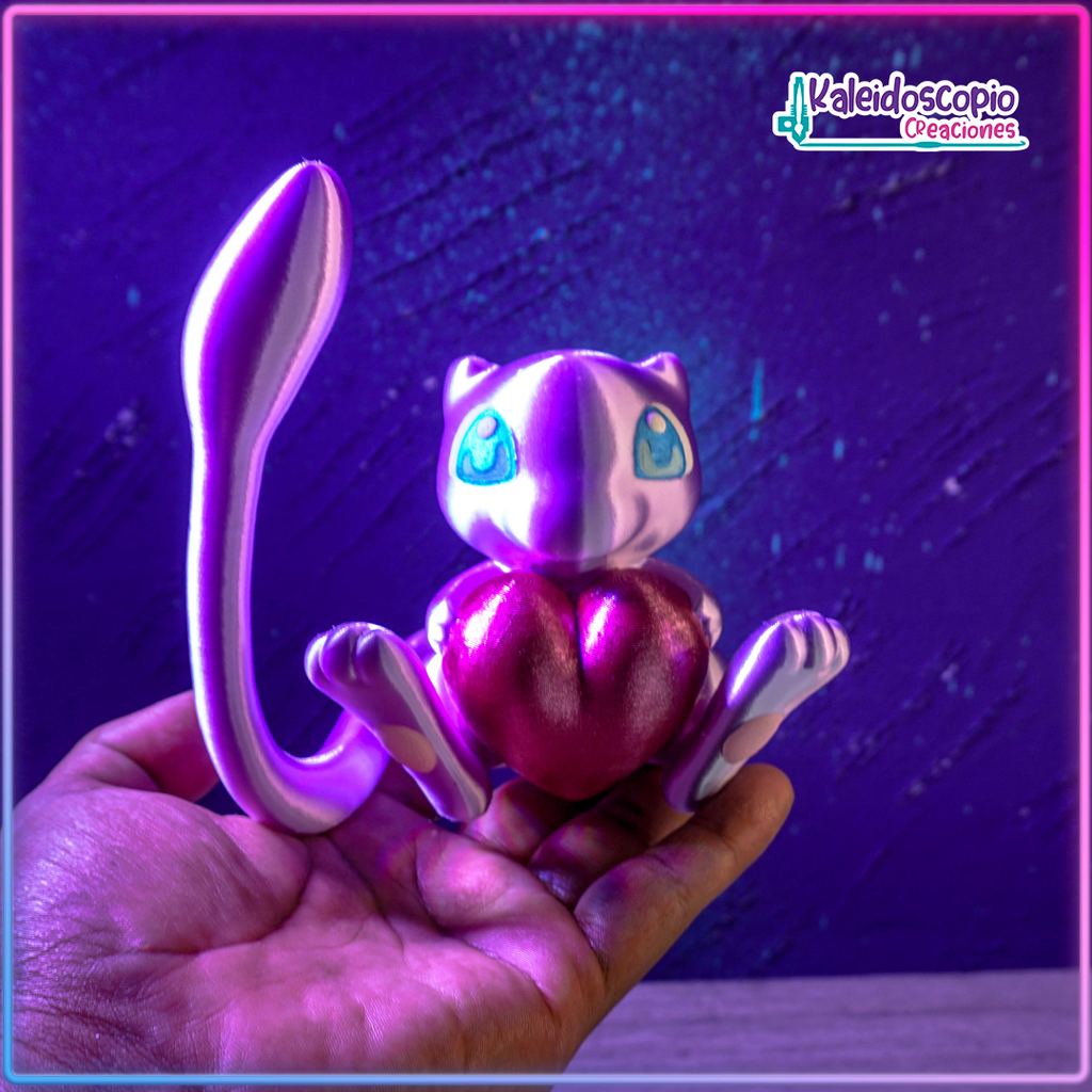 Mew San Valentin Figura Custom – Kaleidoscopio Creaciones